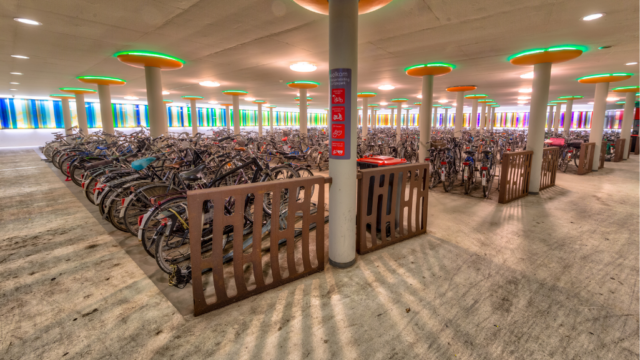 How to Build Attractive Bicycle Parking in Train Stations | PTV Blog