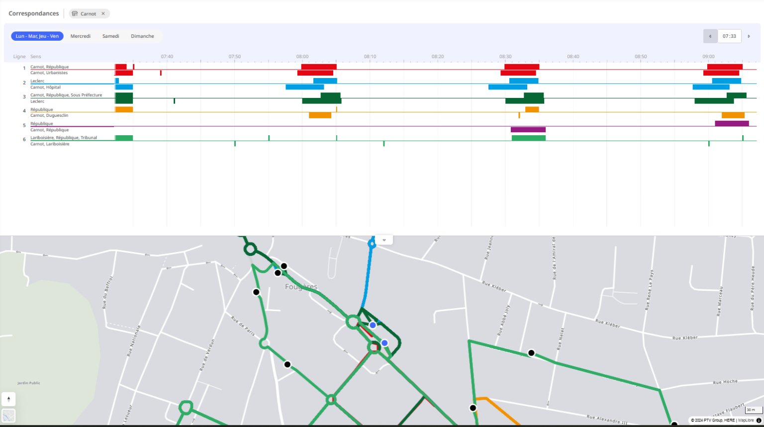 PTV Lines: Time-saving public transport planning tool | PTV Blog